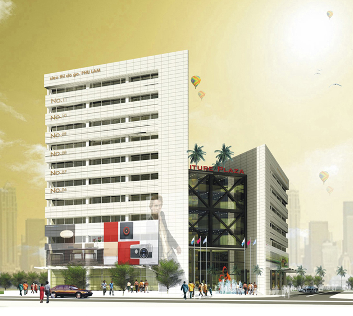 Công trình TTTM Phú Lâm - IBL Design Consultant & Construction